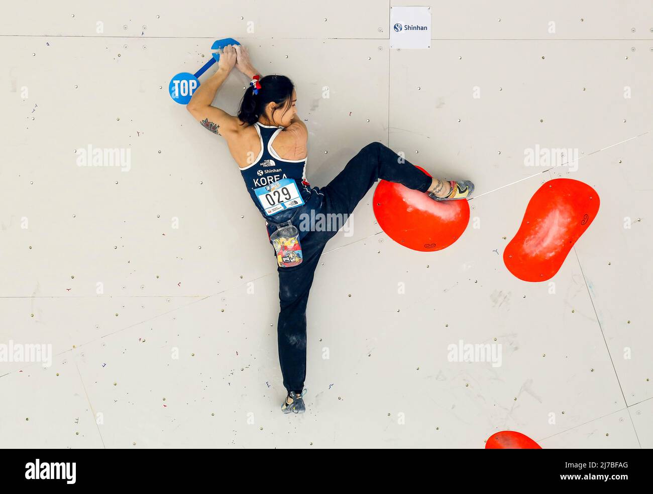 Sa Sol (KOR), May 7, 2022 - Sport Climbing : Women's Boulder ...