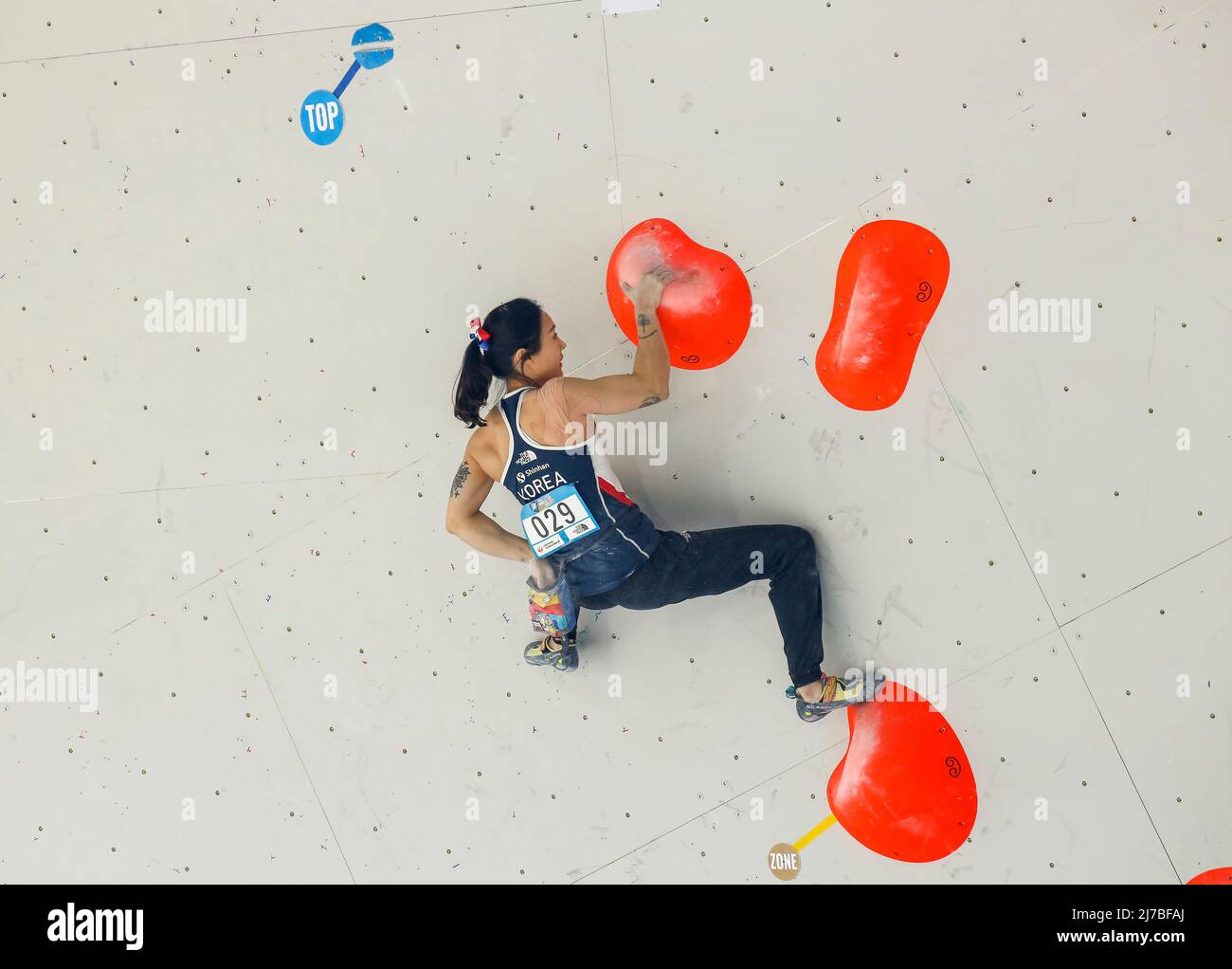 Sa Sol (KOR), May 7, 2022 - Sport Climbing : Women's Boulder ...