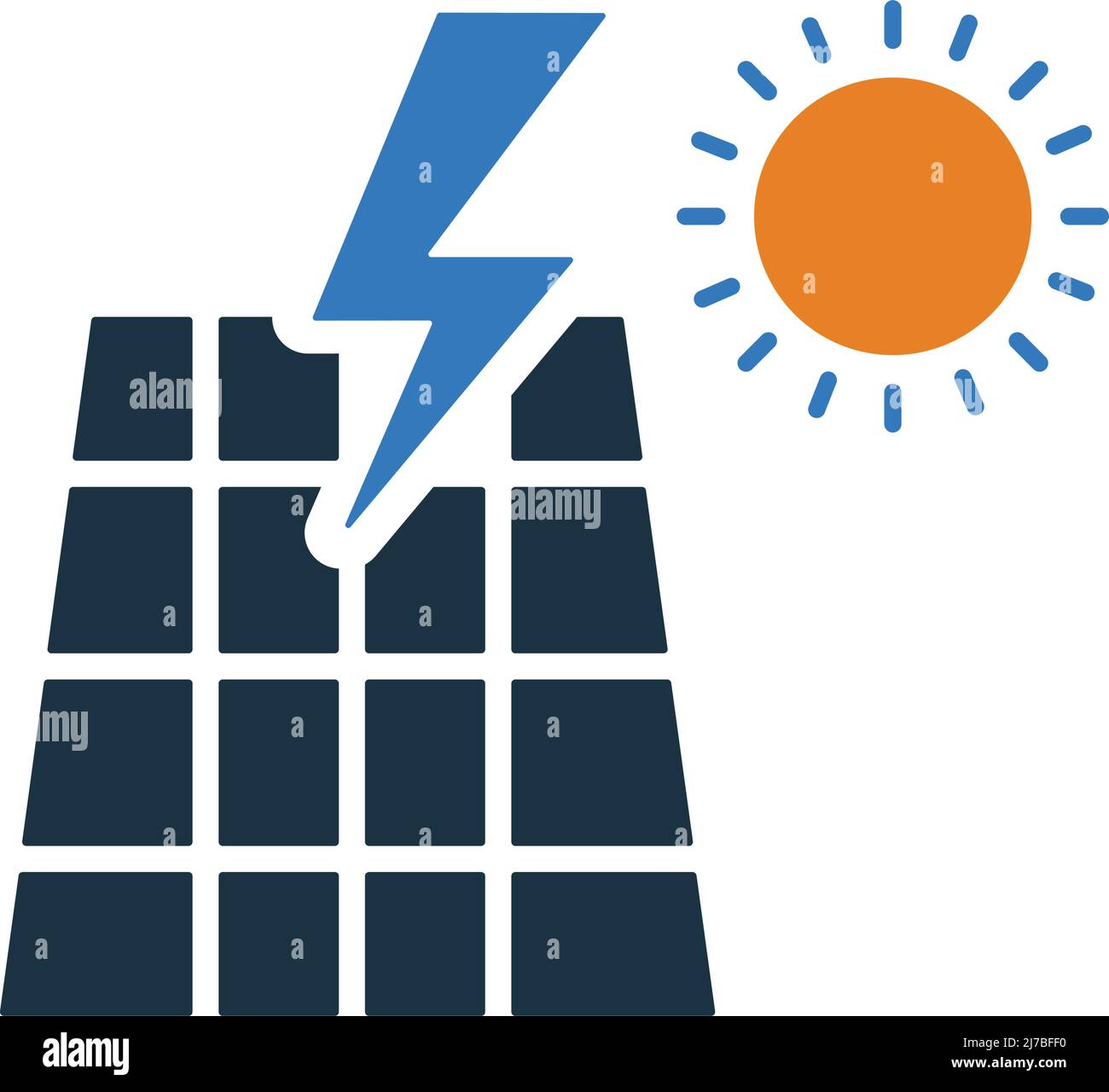 Solar energy icon hi-res stock photography and images - Alamy