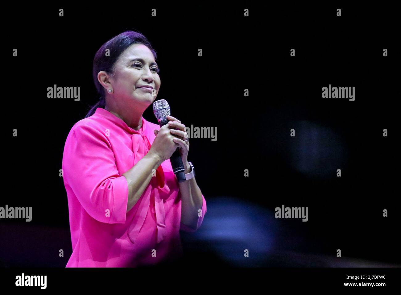 May 7, 2022, Manila, Philippines: Vice President and presidential ...