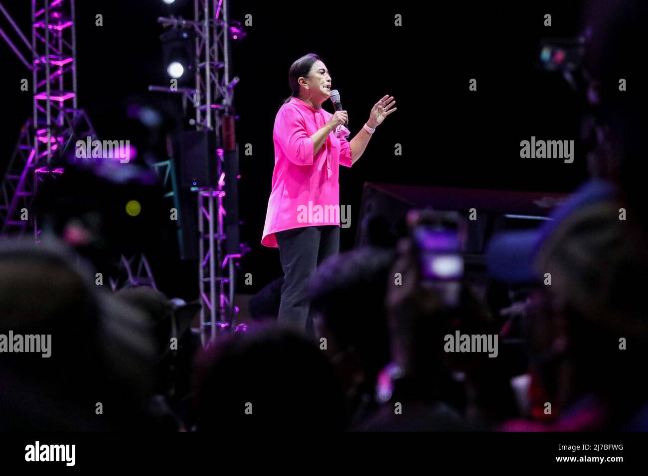 May 7, 2022, Manila, Philippines: Vice President and presidential ...