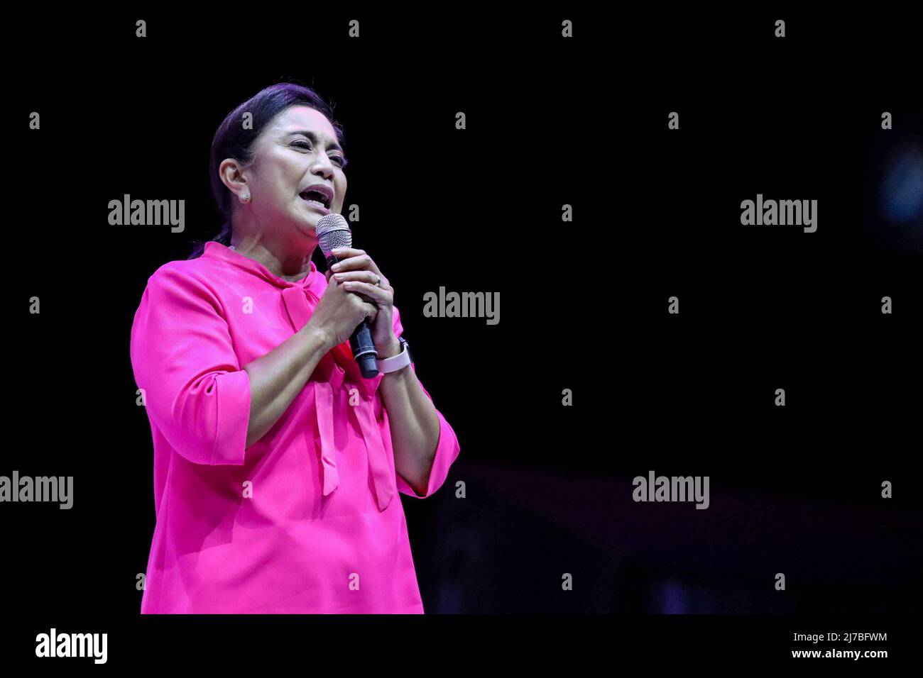 May 7, 2022, Manila, Philippines: Vice President and presidential ...