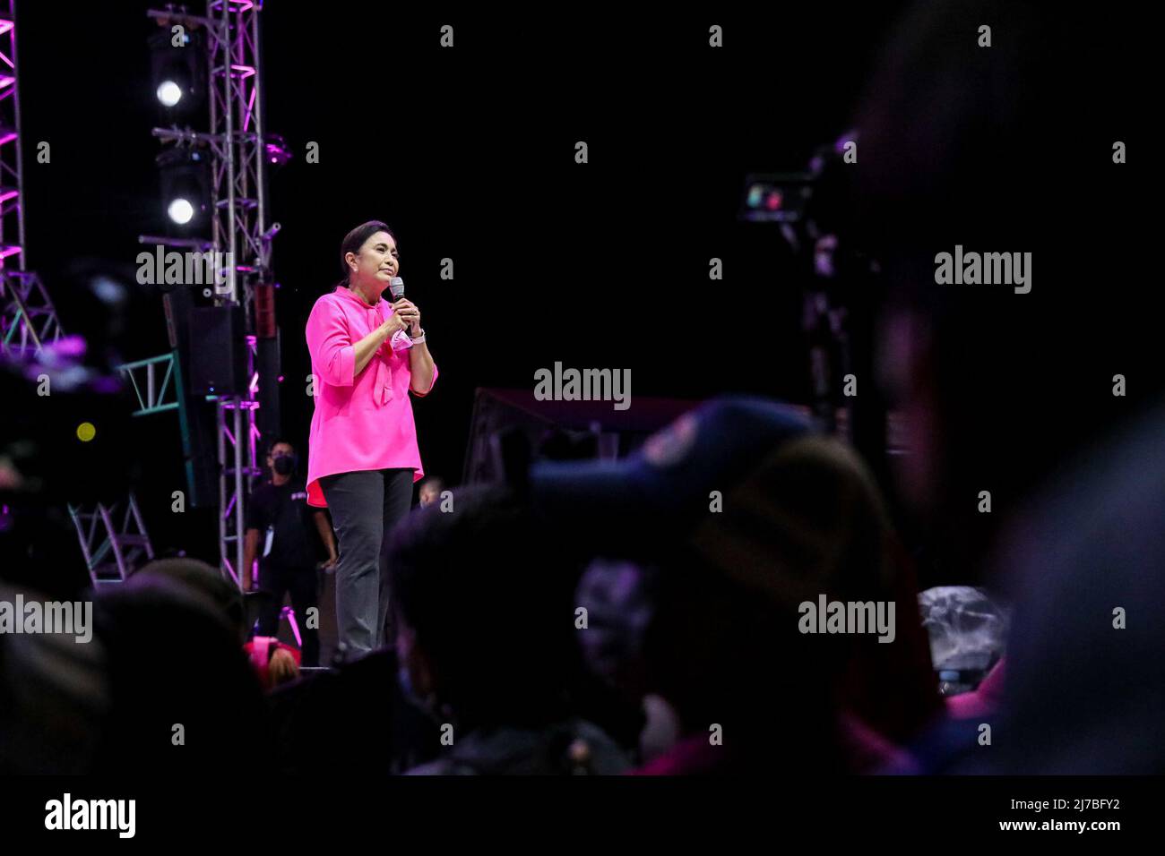 May 7, 2022, Manila, Philippines: Vice President and presidential ...