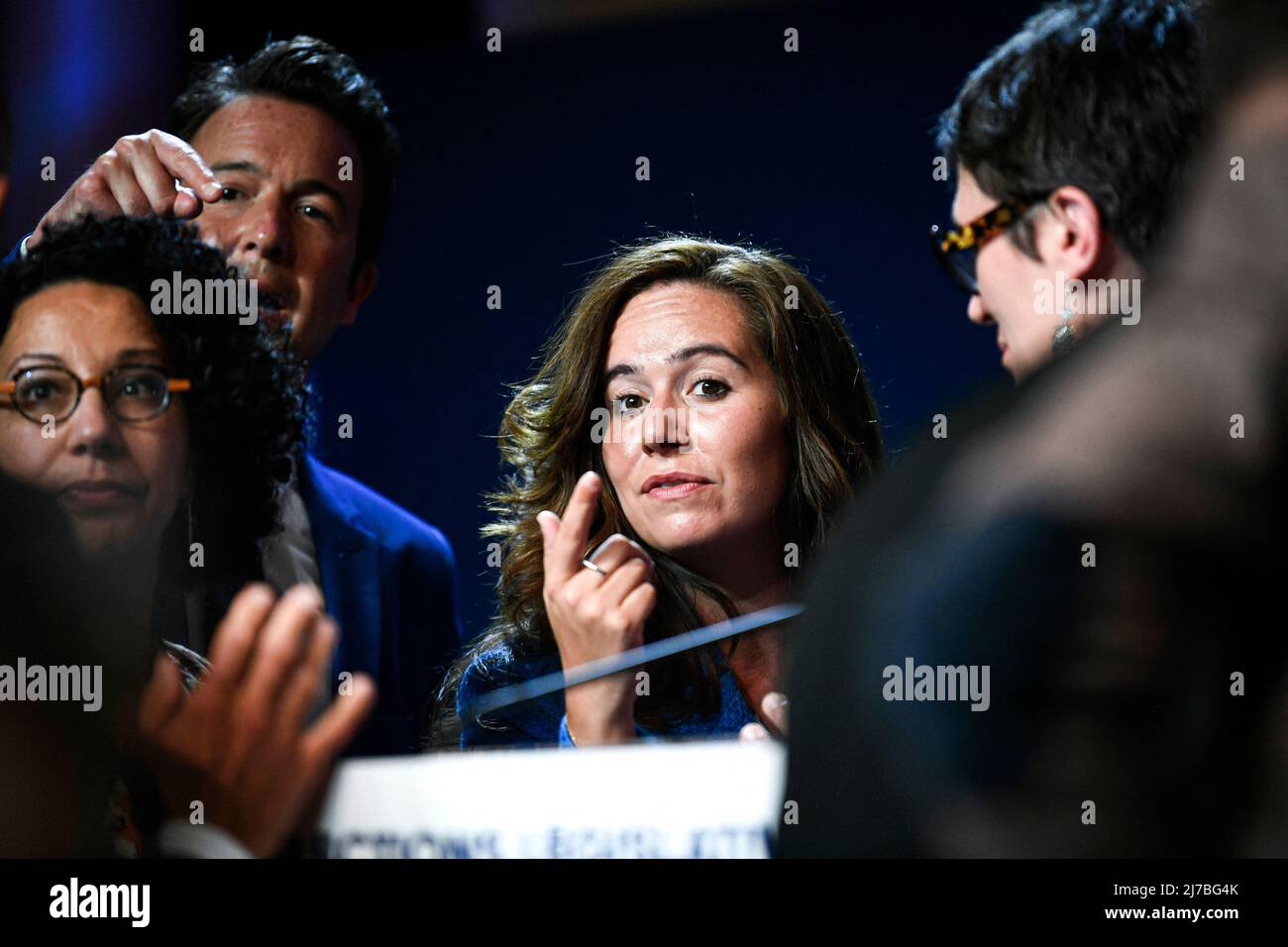 Sarah Knafo during the training day for the candidates of Eric Zemmour ...
