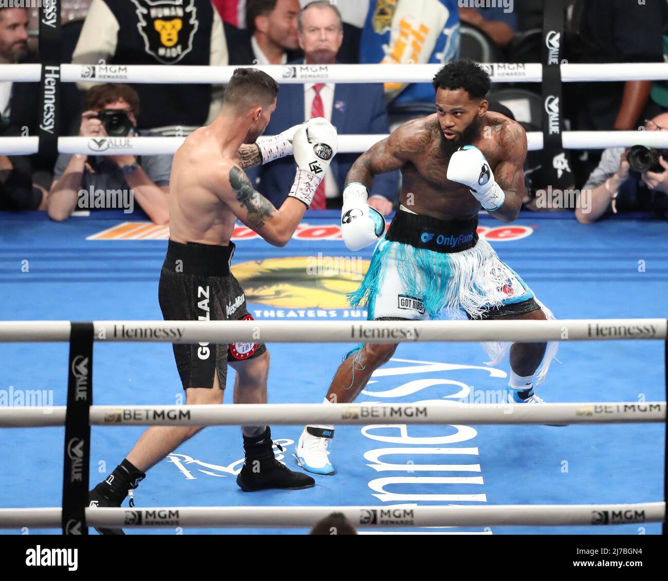 Las Vegas, United States. 07th May, 2022. LAS VEGAS, NV - MAY 7: (R-L ...