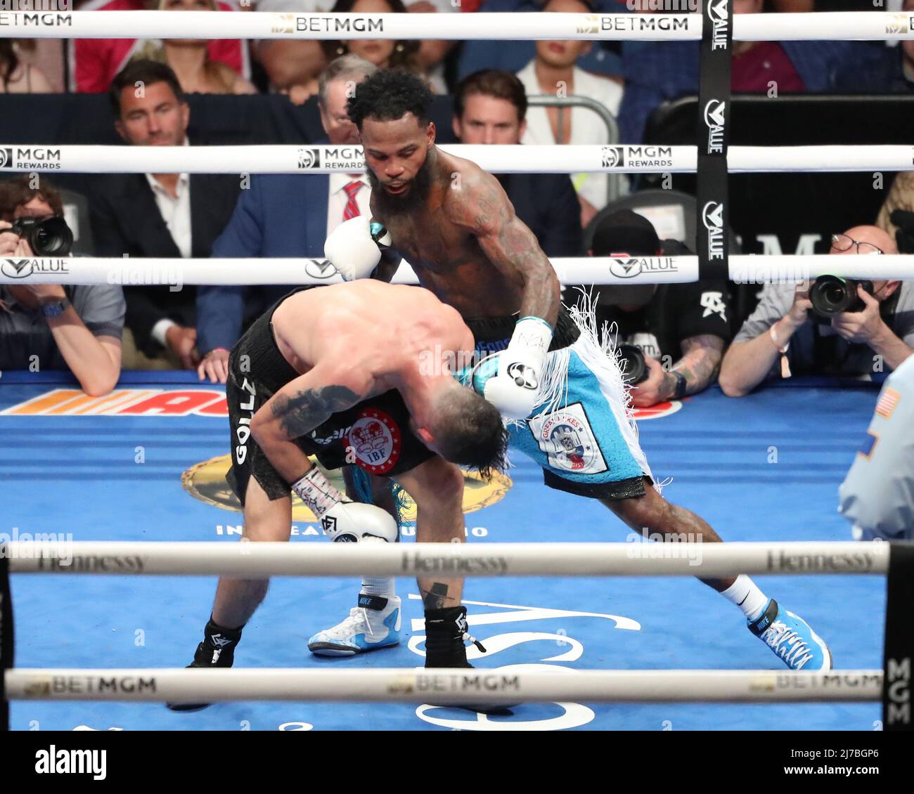 Las Vegas, United States. 07th May, 2022. LAS VEGAS, NV - MAY 7: (R-L ...