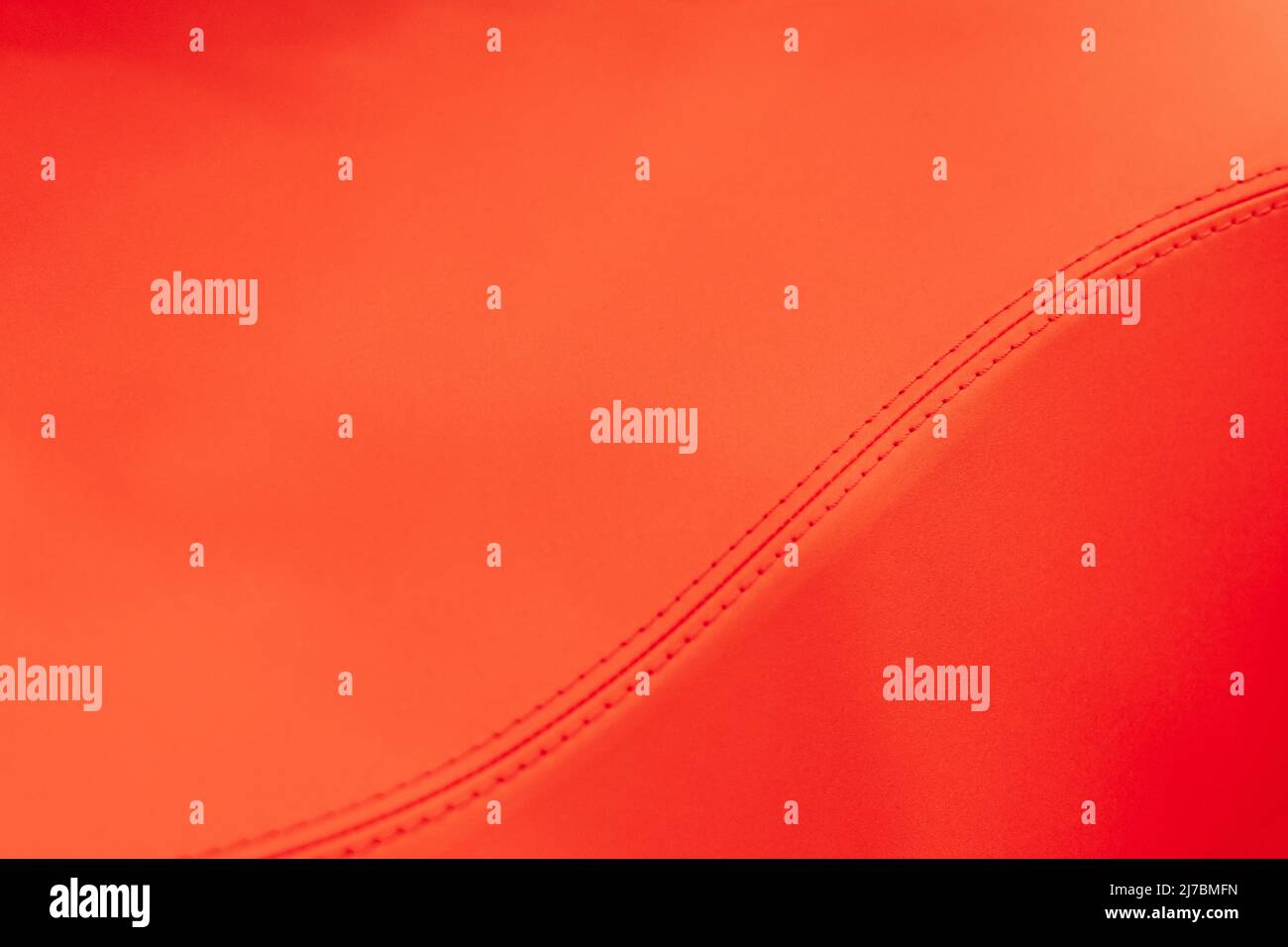 Red leather texture with stitching on an S form Stock Photo - Alamy