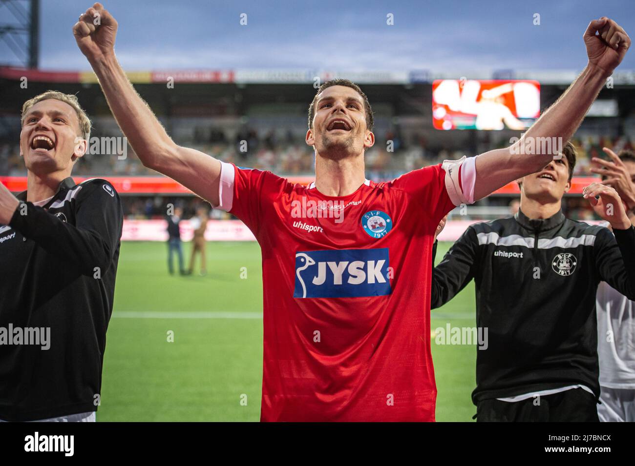Silkeborg, Denmark. 06th, May 2022. Nicklas Helenius (11) of Silkeborg ...