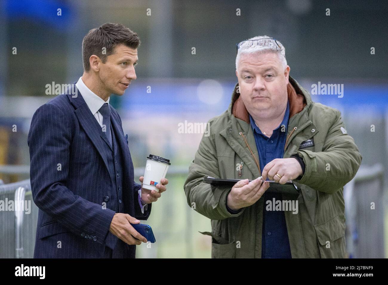 UUP’s Ryan McCready (left) and Darren Guy at Meadowlands Arena ...
