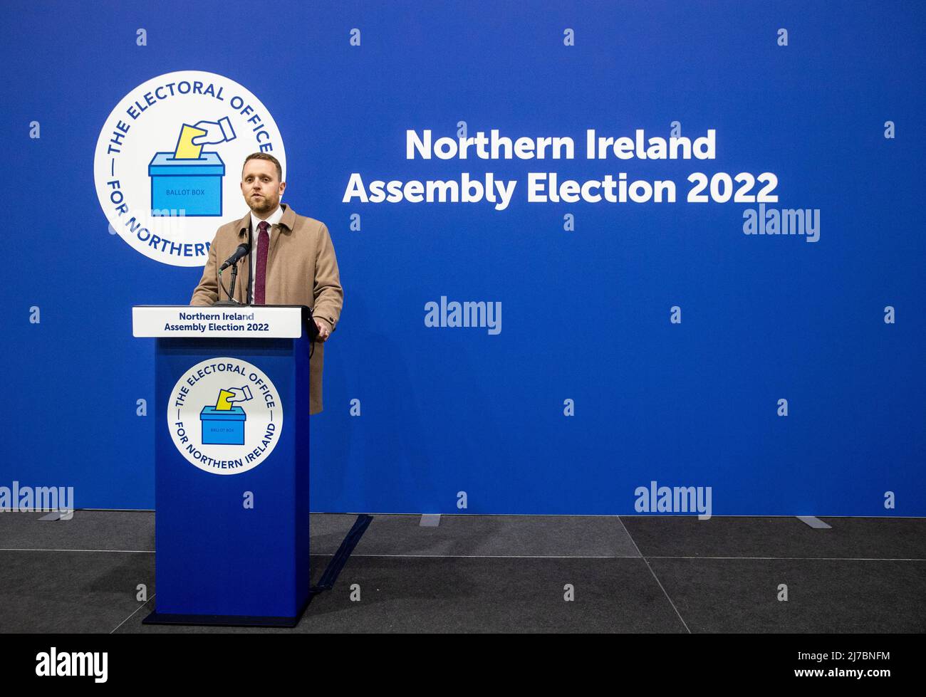DUP’s Gary Middleton going his acceptance speech as an MLA for Foyle ...