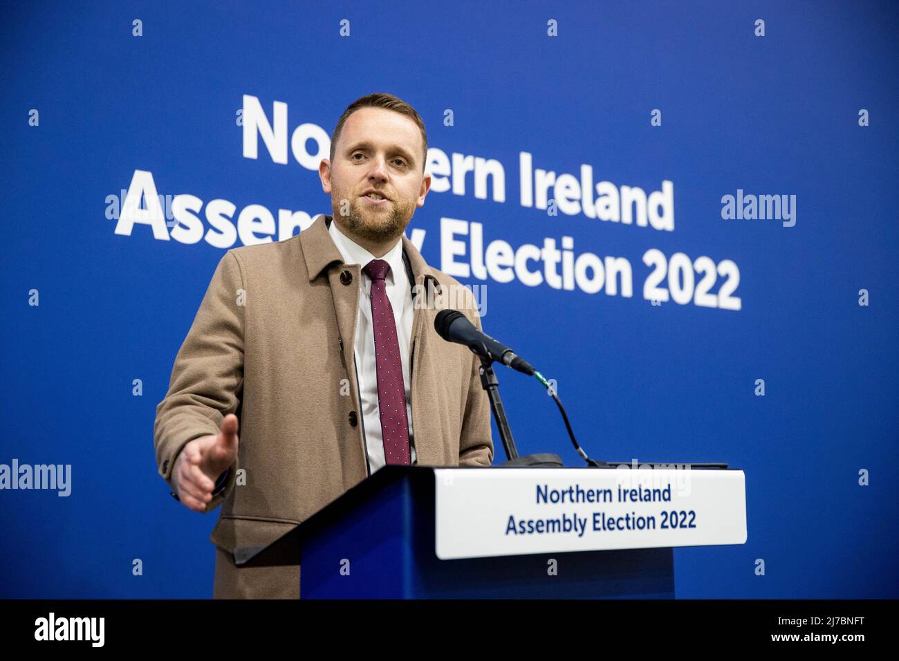 DUP’s Gary Middleton going his acceptance speech as an MLA for Foyle ...
