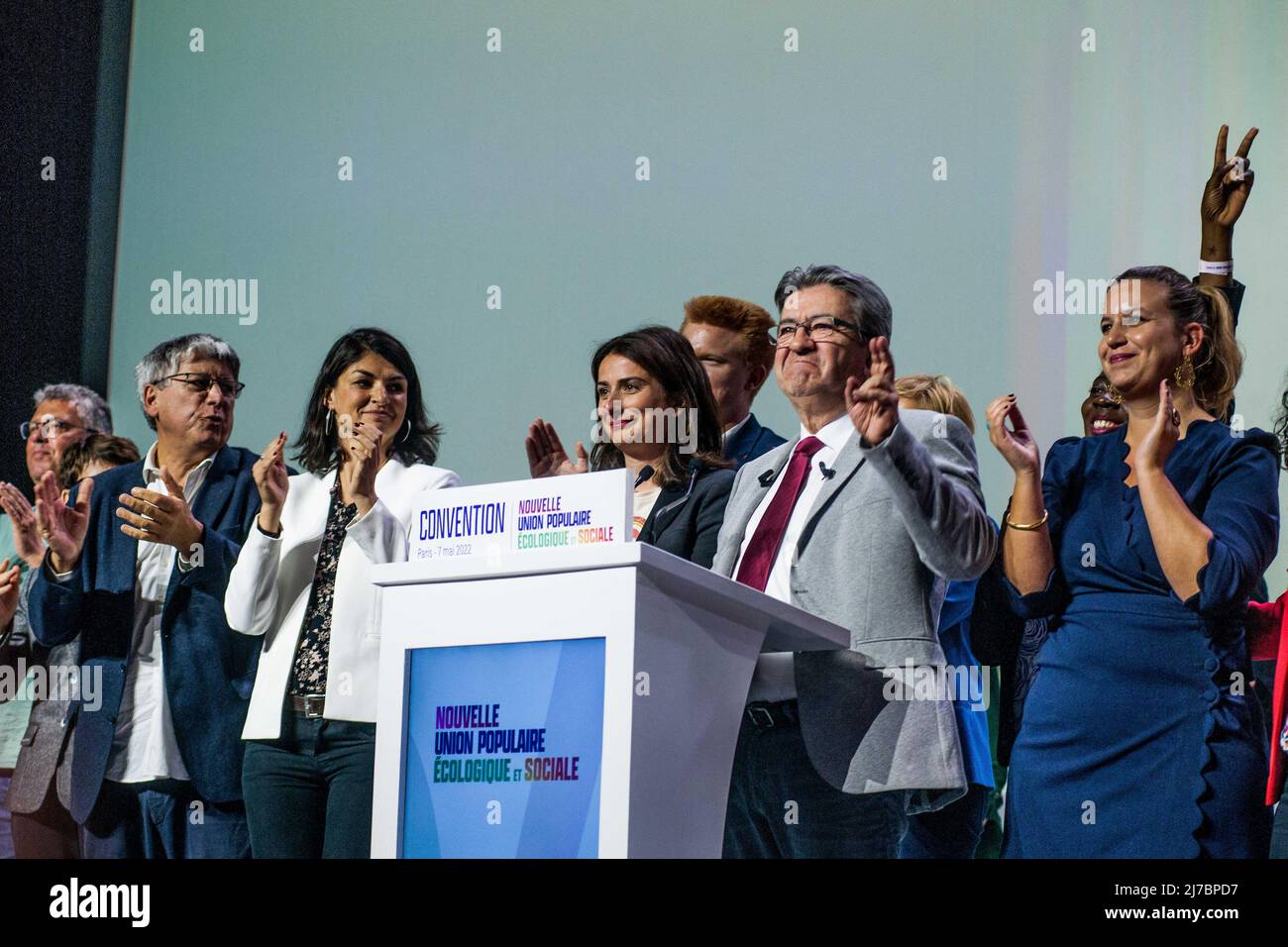 French leftist movement La France Insoumise's (LFI) leader and three ...
