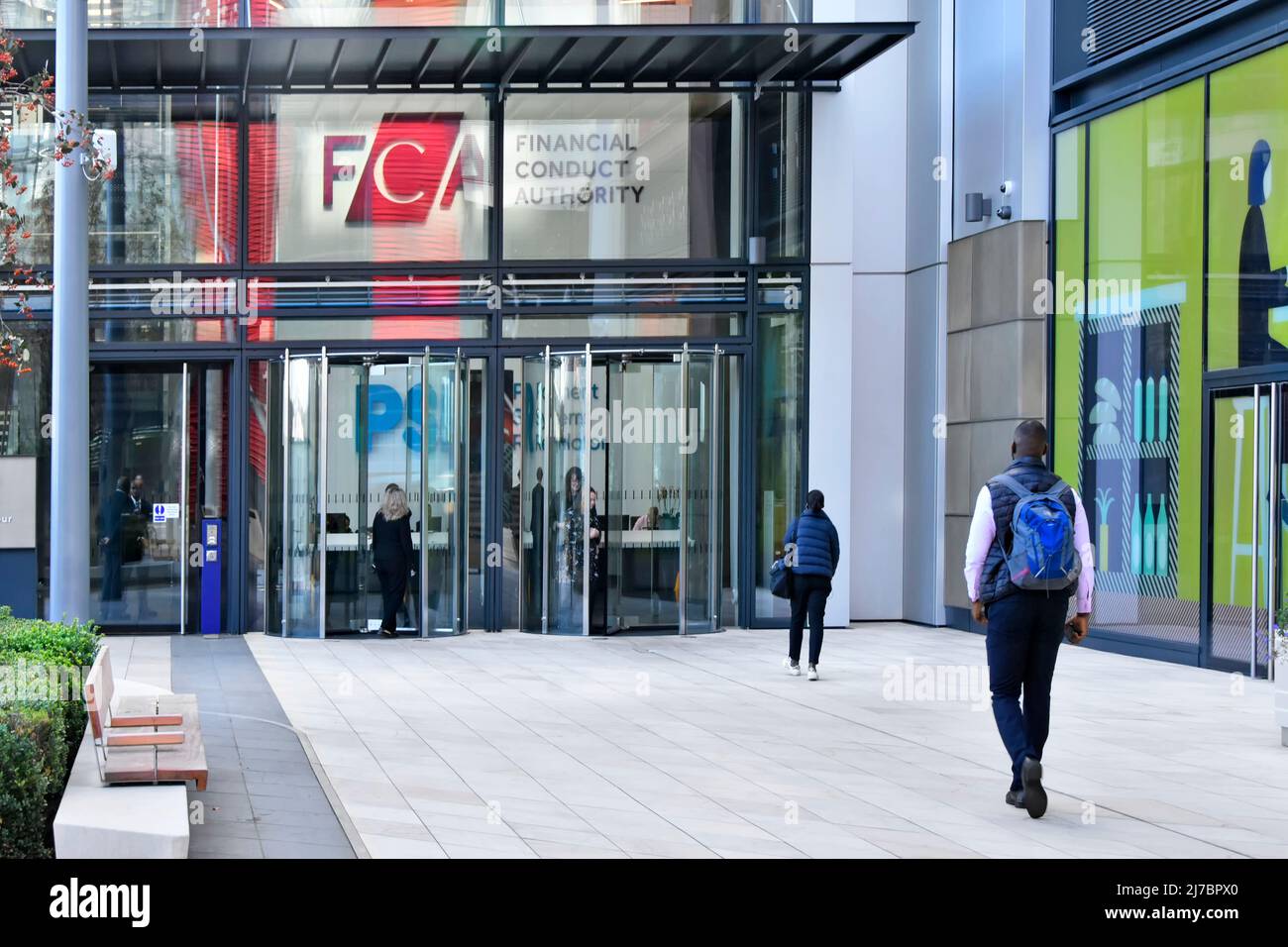 Financial Conduct Authority FCA modern London office building in ...