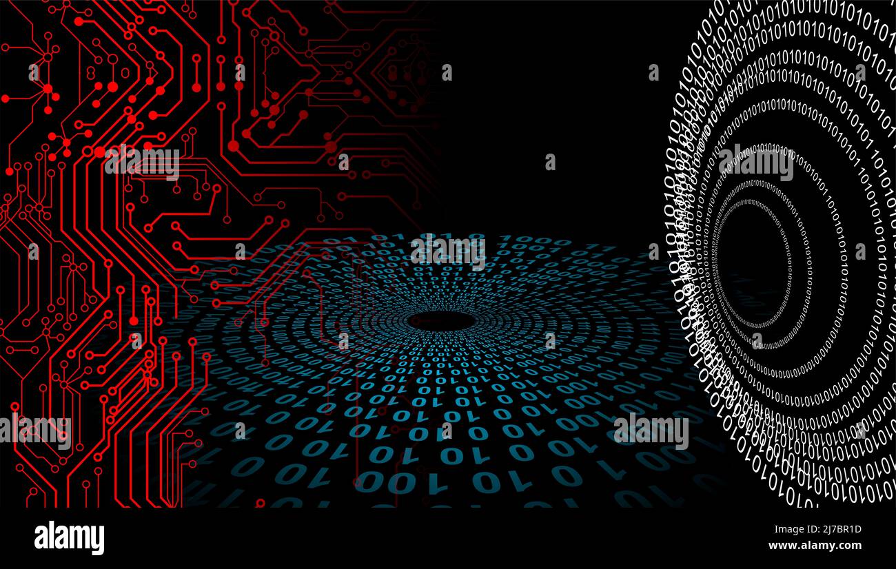 Abstract Artificial intelligence. Technology web background. Virtual ...