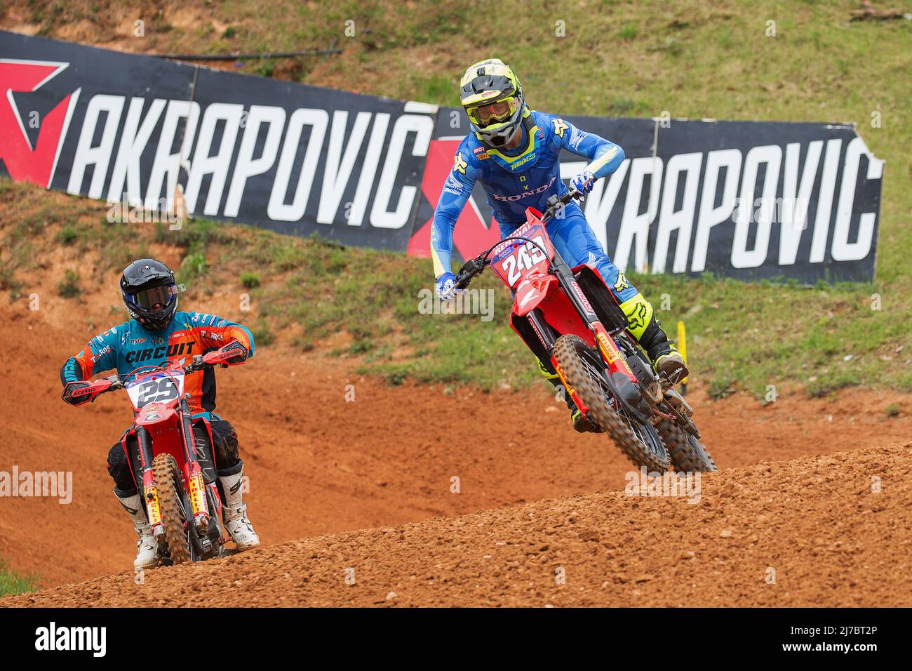 243 TIM GAJSER (HRC Honda Racing) during the Motocross 2022 FIM MXGP ...