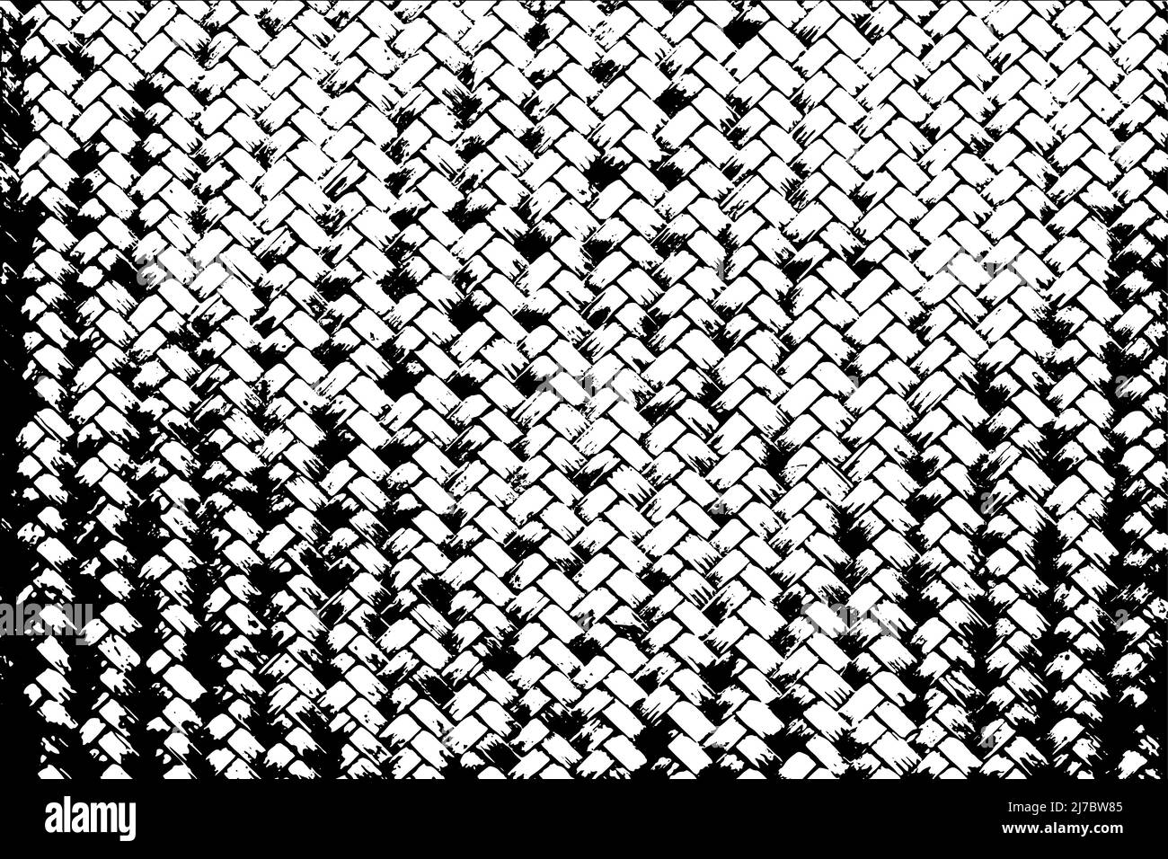 Wicker vector vectors Black and White Stock Photos & Images - Alamy