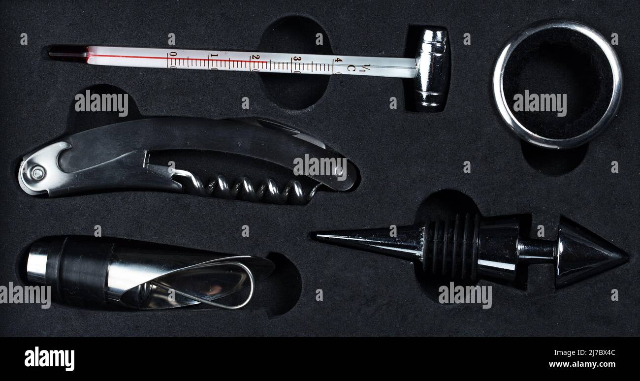 Kitchen tool kit corkscrew hi-res stock photography and images - Alamy