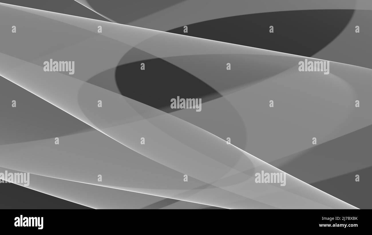 Background abstract 8K monochrome, black, white, gray ray, spiral ...