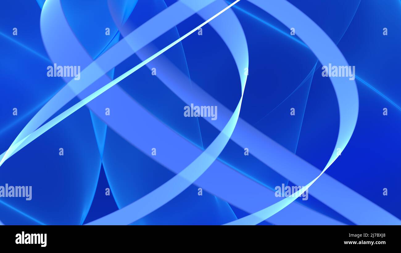 Background abstract 8K blue light blue dark blue black white waves ...