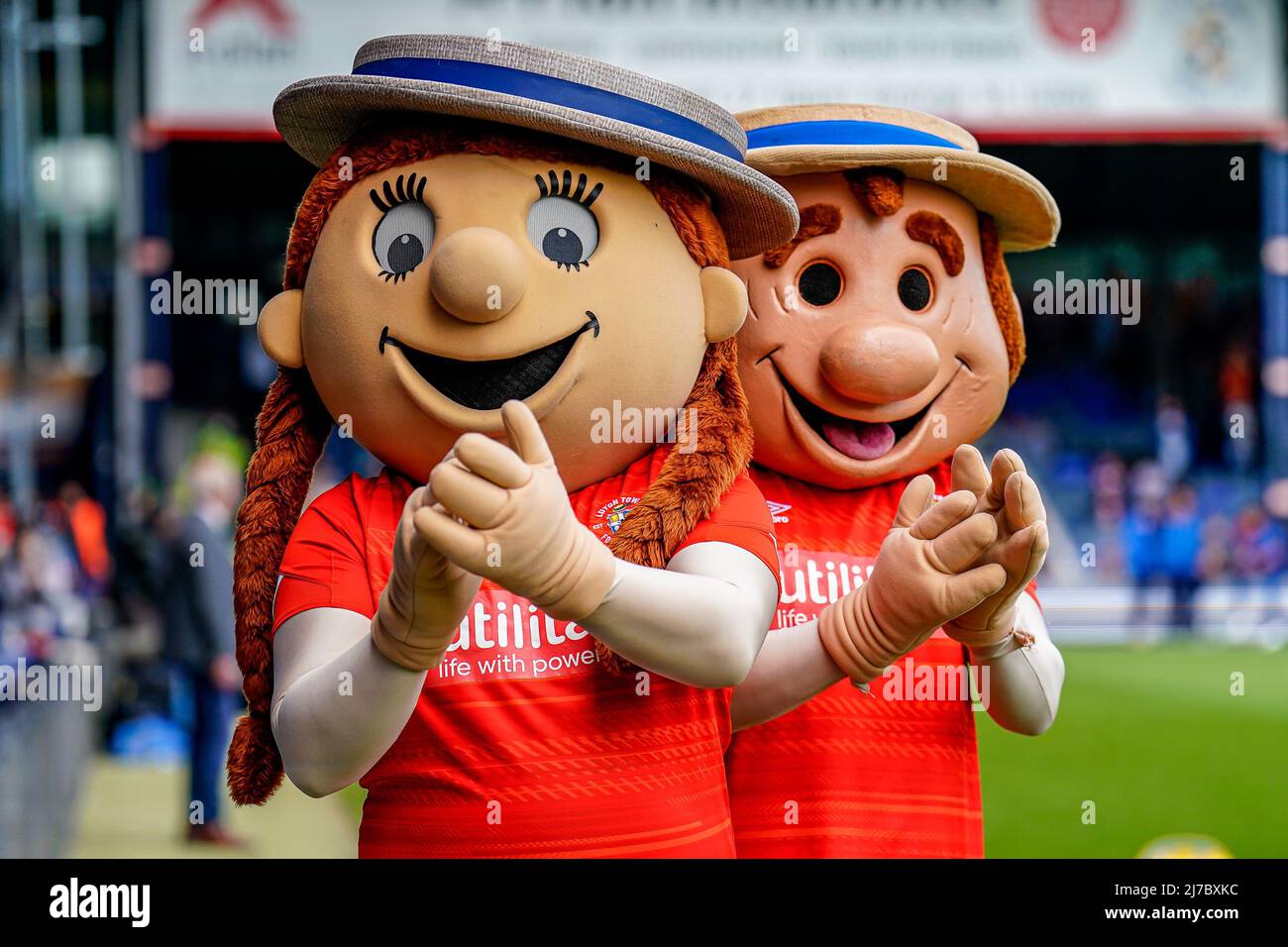 Luton Town Mascots during the Sky Bet Championship match between Luton ...