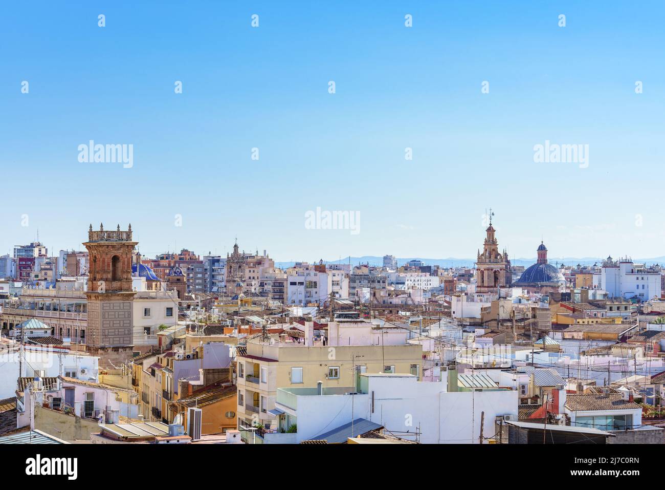 Valencia street view hi-res stock photography and images - Alamy