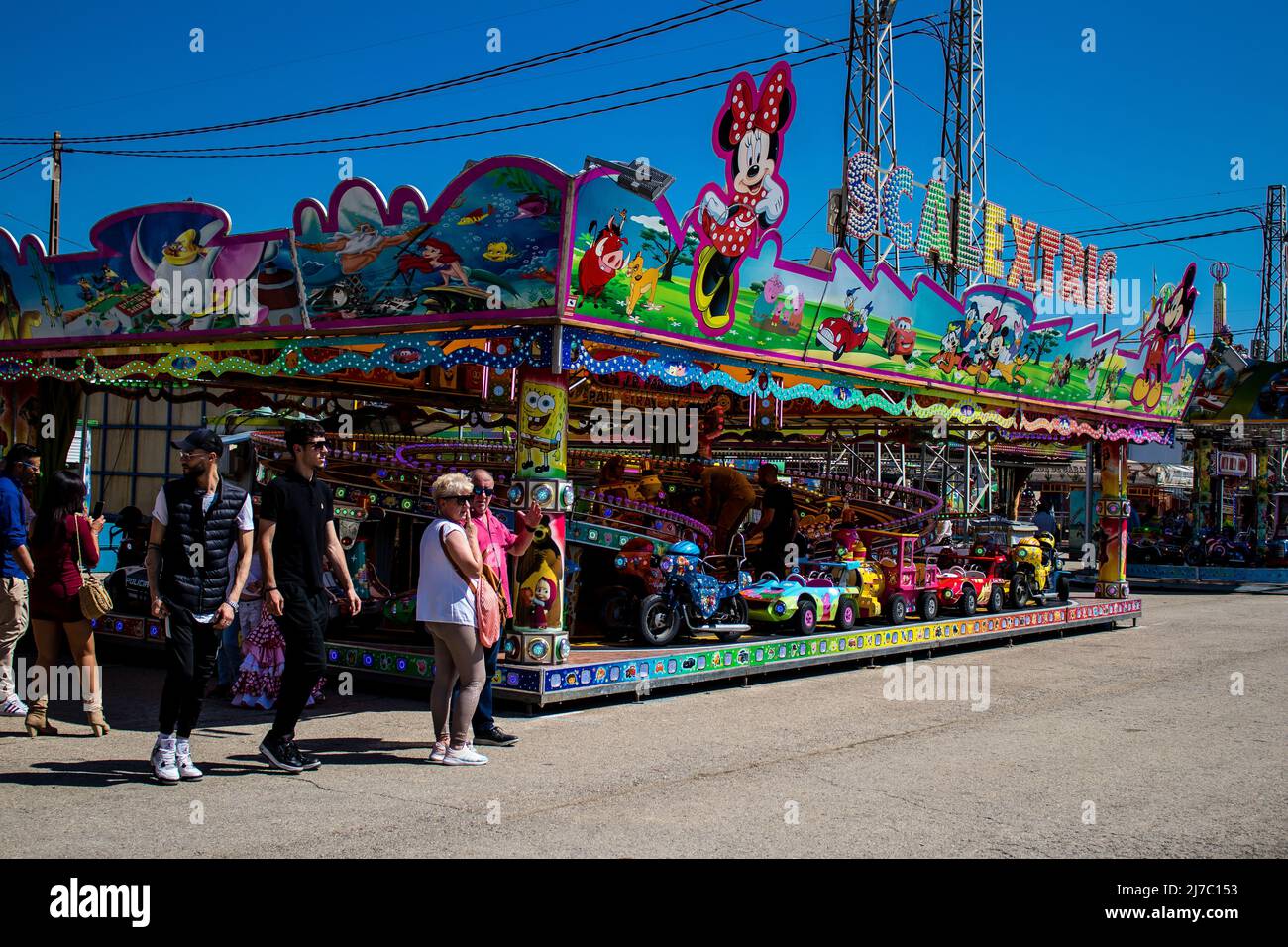 Seville spain fair kids hi-res stock photography and images - Alamy