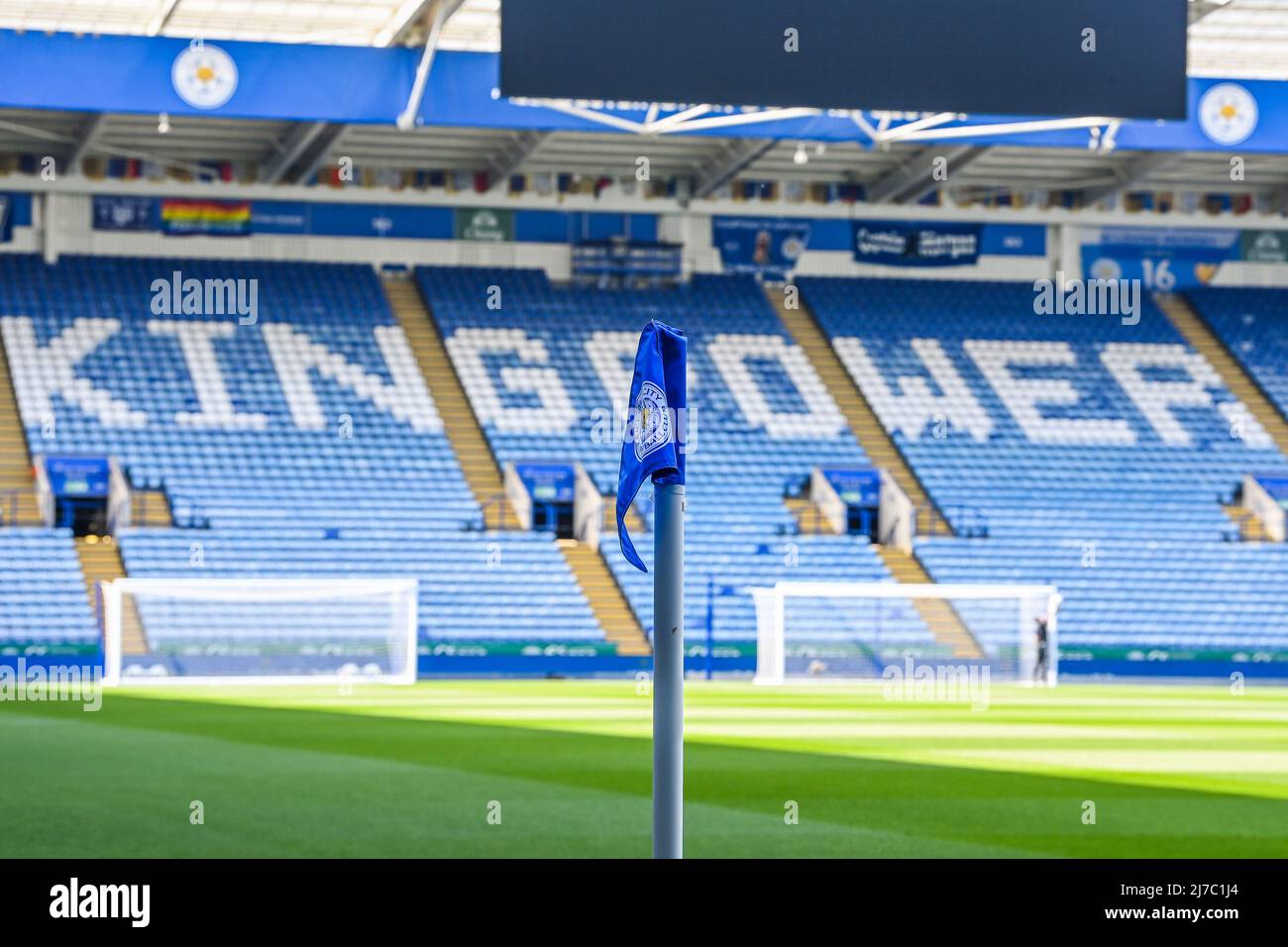 general view of King Power Stadium, Home of Leicester City Stock Photo ...