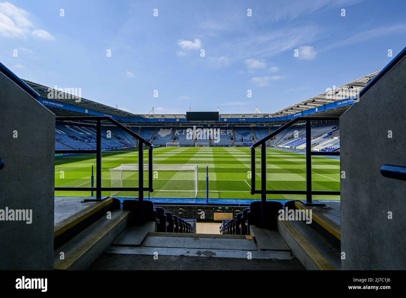general view of King Power Stadium, Home of Leicester City Stock Photo ...
