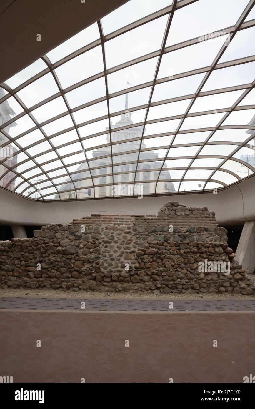 Ancient ruins: remainders of ancient city of Serdika below Sofia ...