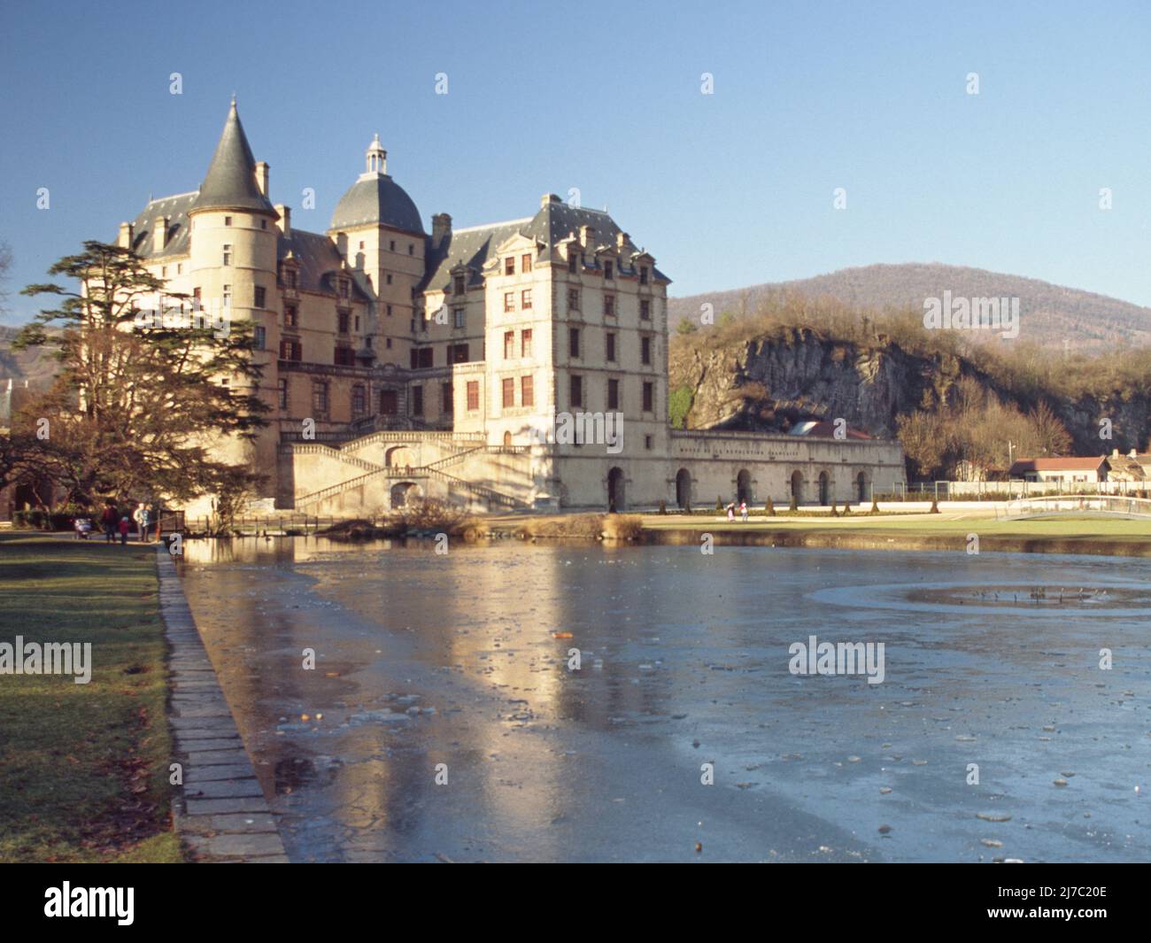 Castle of Vizille Isere cradle of the French Revolution Stock Photo - Alamy