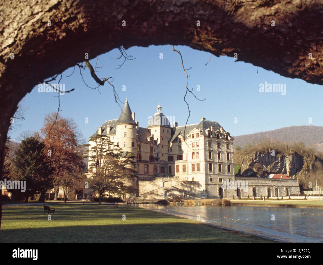 Castle of Vizille Isere cradle of the French Revolution Stock Photo - Alamy