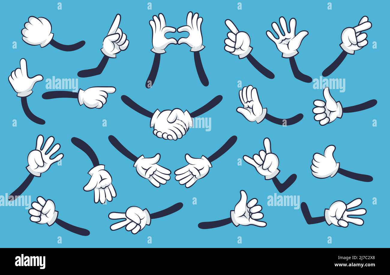 Comic arms hands Stock Vector Image & Art - Alamy
