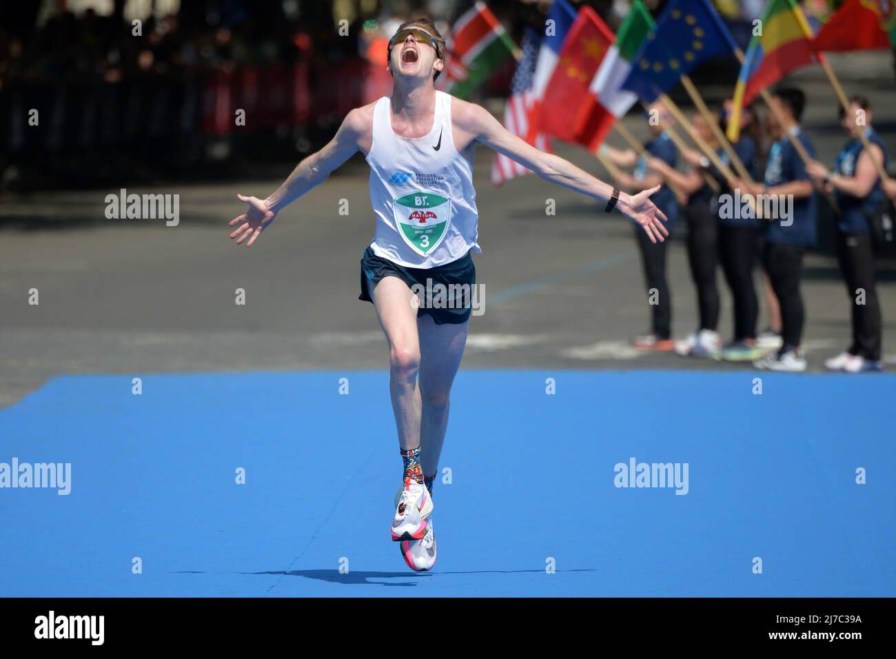 Prague, Czech Republic. 8th May, 2022. NICOLAI SAKE of Belgium ...