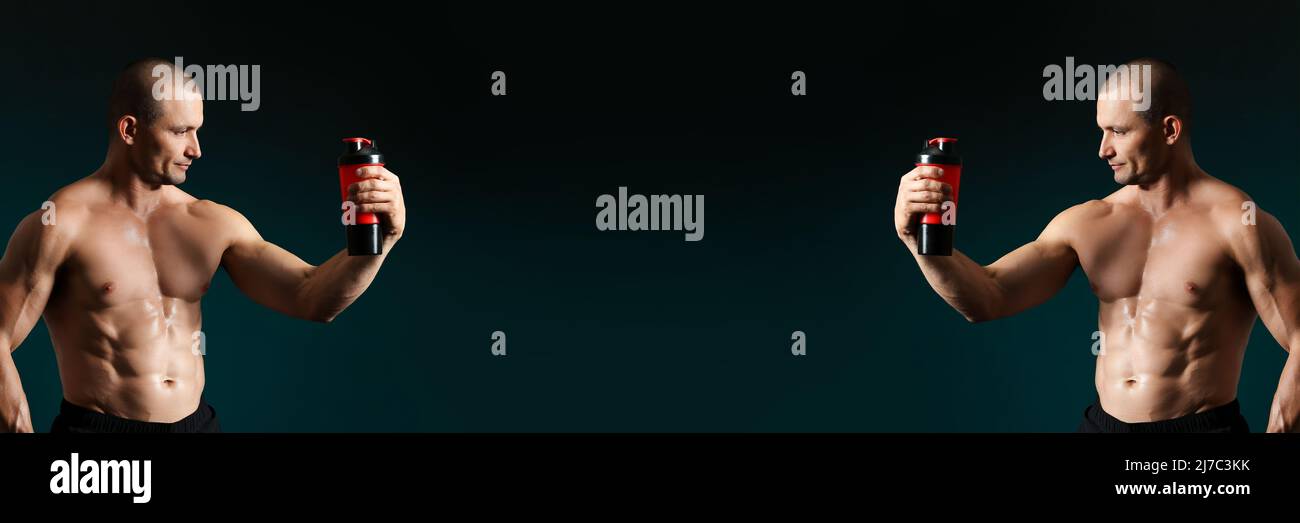 Male bodybuilders hi-res stock photography and images - Alamy