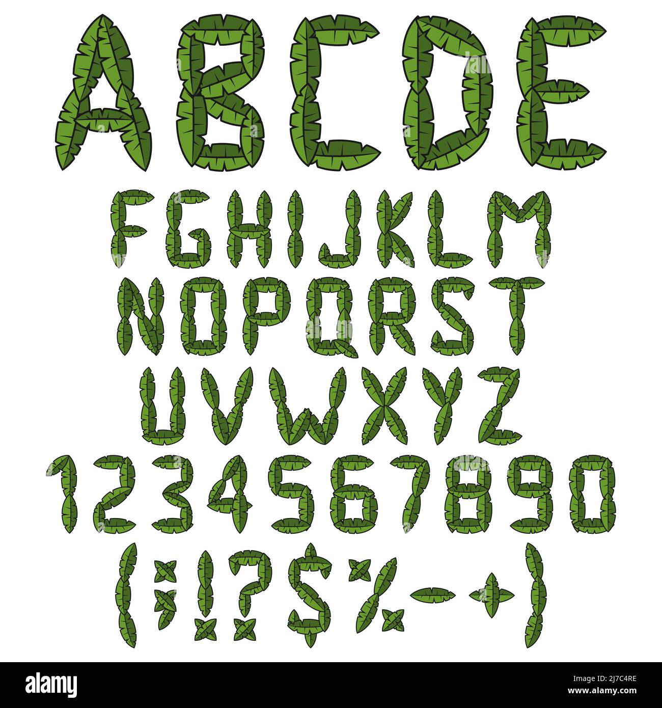 Alphabet plant hi-res stock photography and images - Alamy