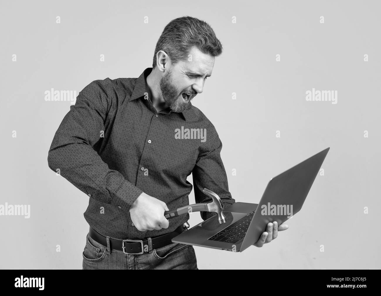 Uncontrolled anger hi-res stock photography and images - Alamy