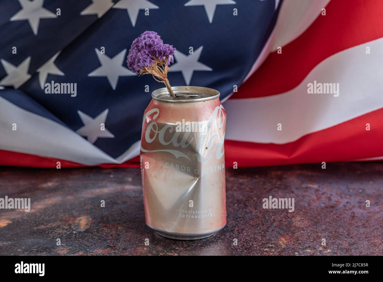 Coke Boys American Flag