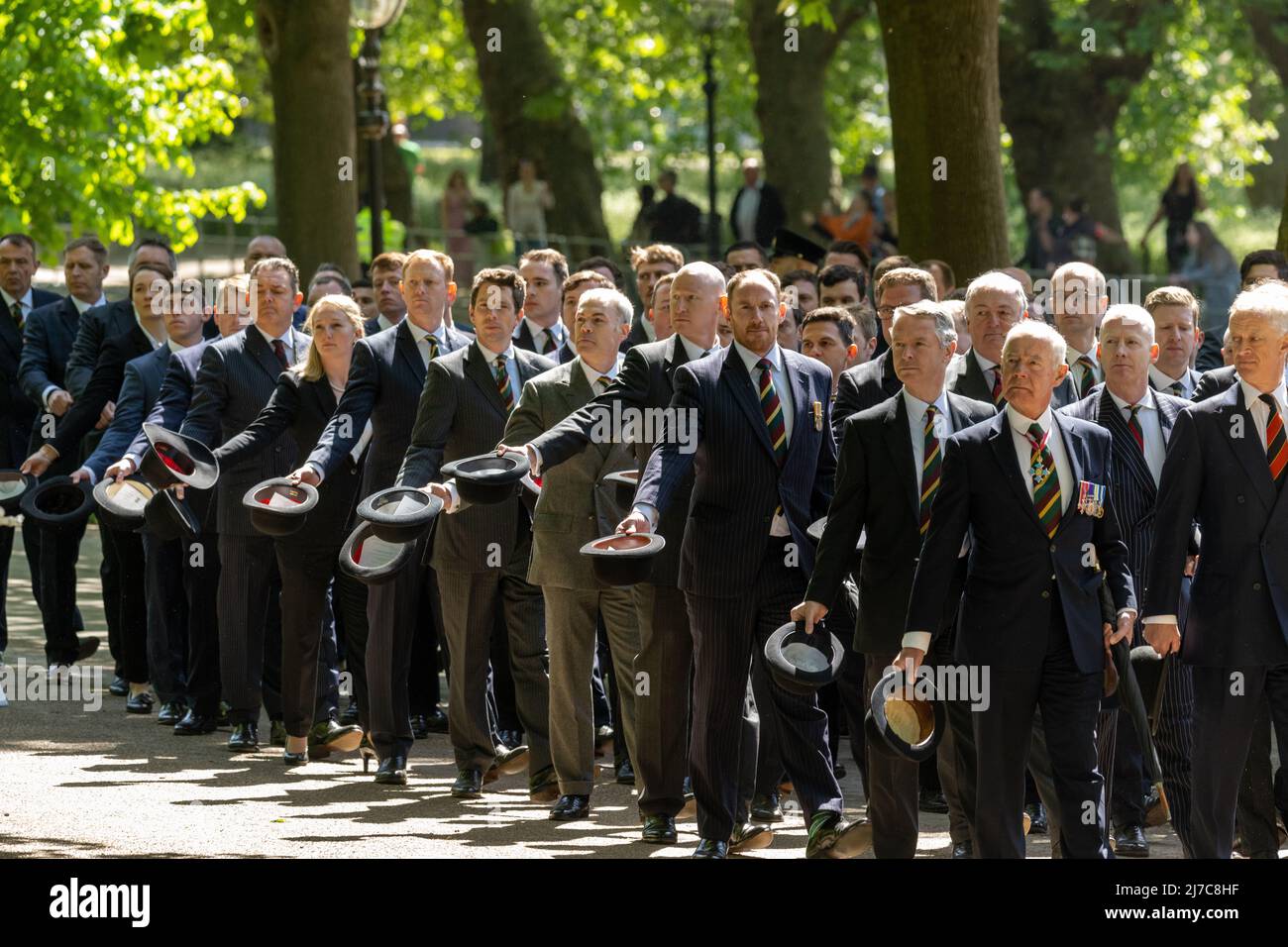 London UK 8th May 2022 Combined Cavalry Old Comrades Association 98th ...