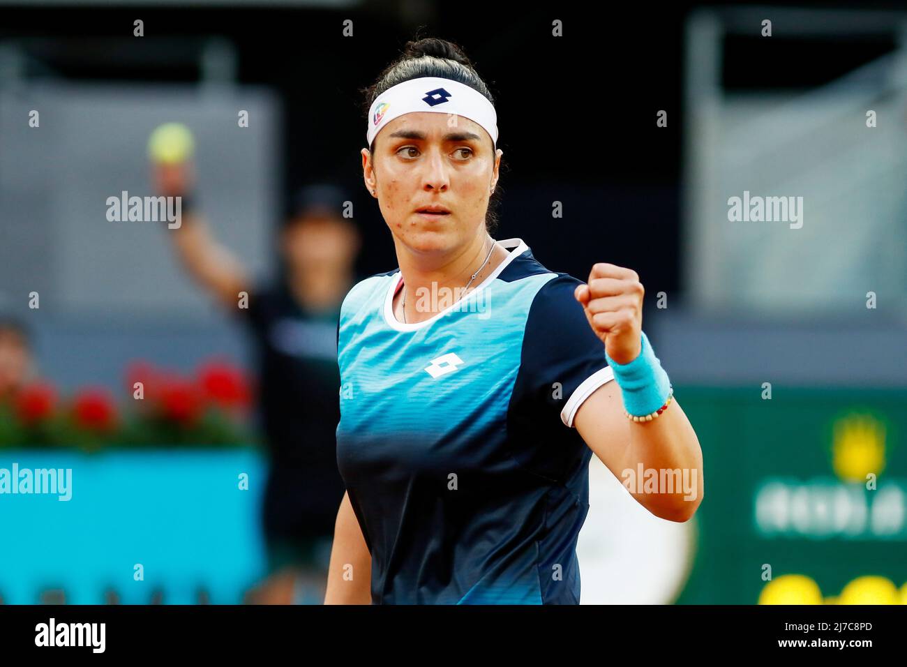 Ons Jabeur of Tunisia in action against Jessica Pegula of United States ...