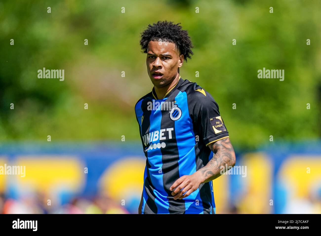BRUSSELS, BELGIUM - MAY 8: Tajon Trevor Buchanan of Club Brugge during ...