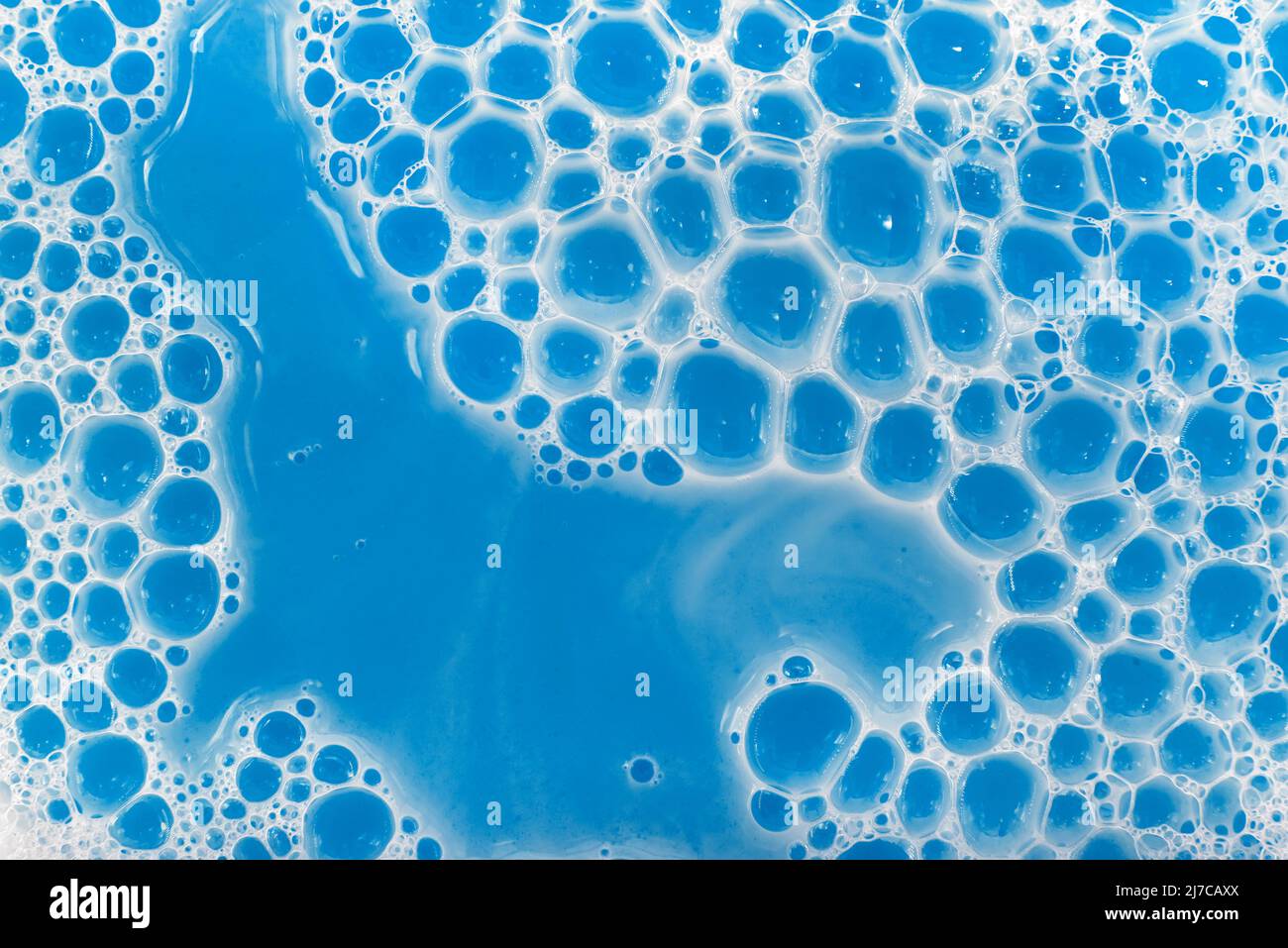 Soap bubbles background. Shampoo foam. Bubbles in the water Stock Photo ...