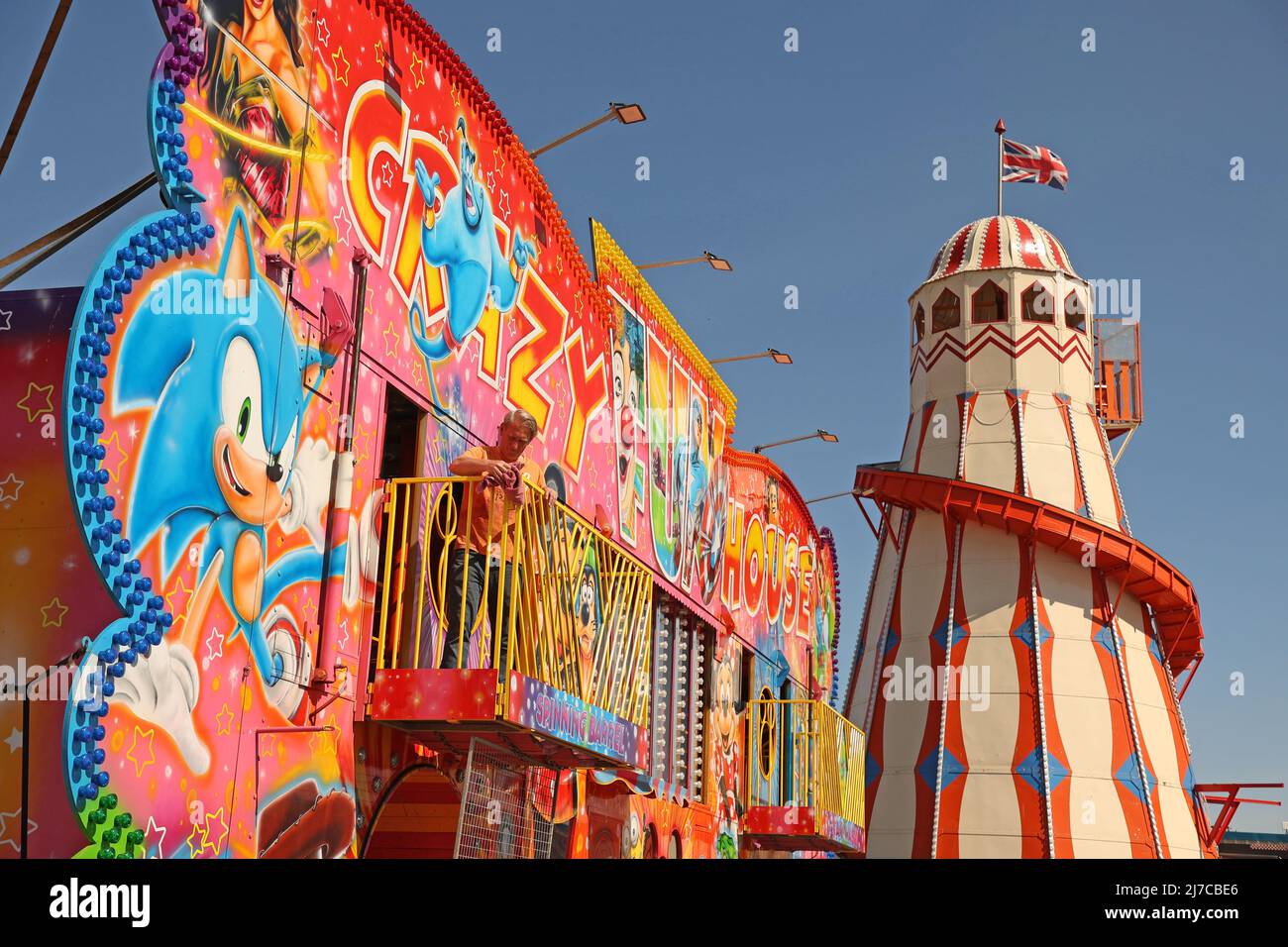 Hunstanton roller coaster hi-res stock photography and images - Alamy