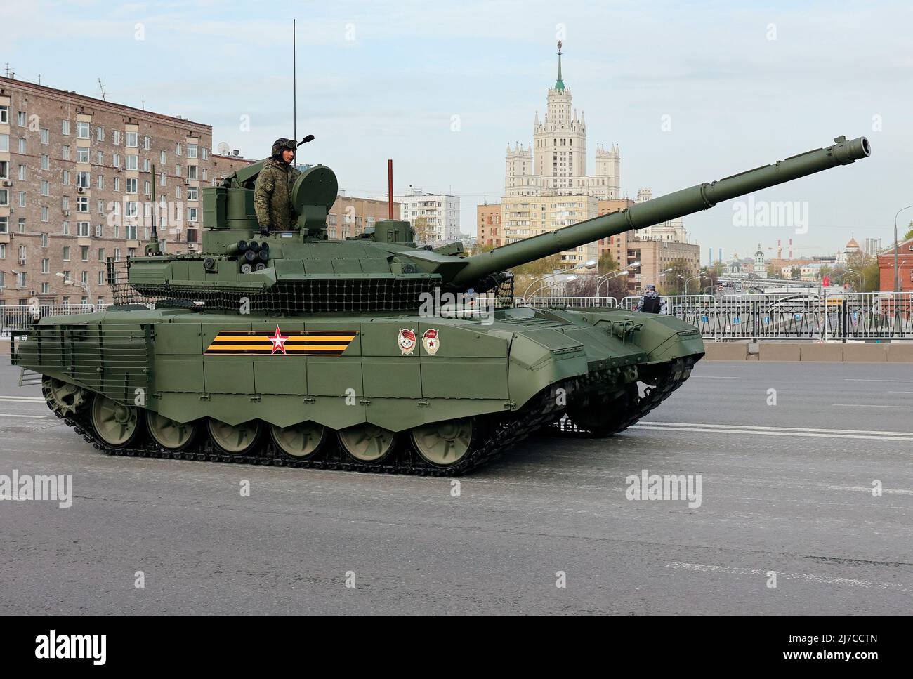 Dress rehearsal of the Military Parade dedicated to the 77th ...