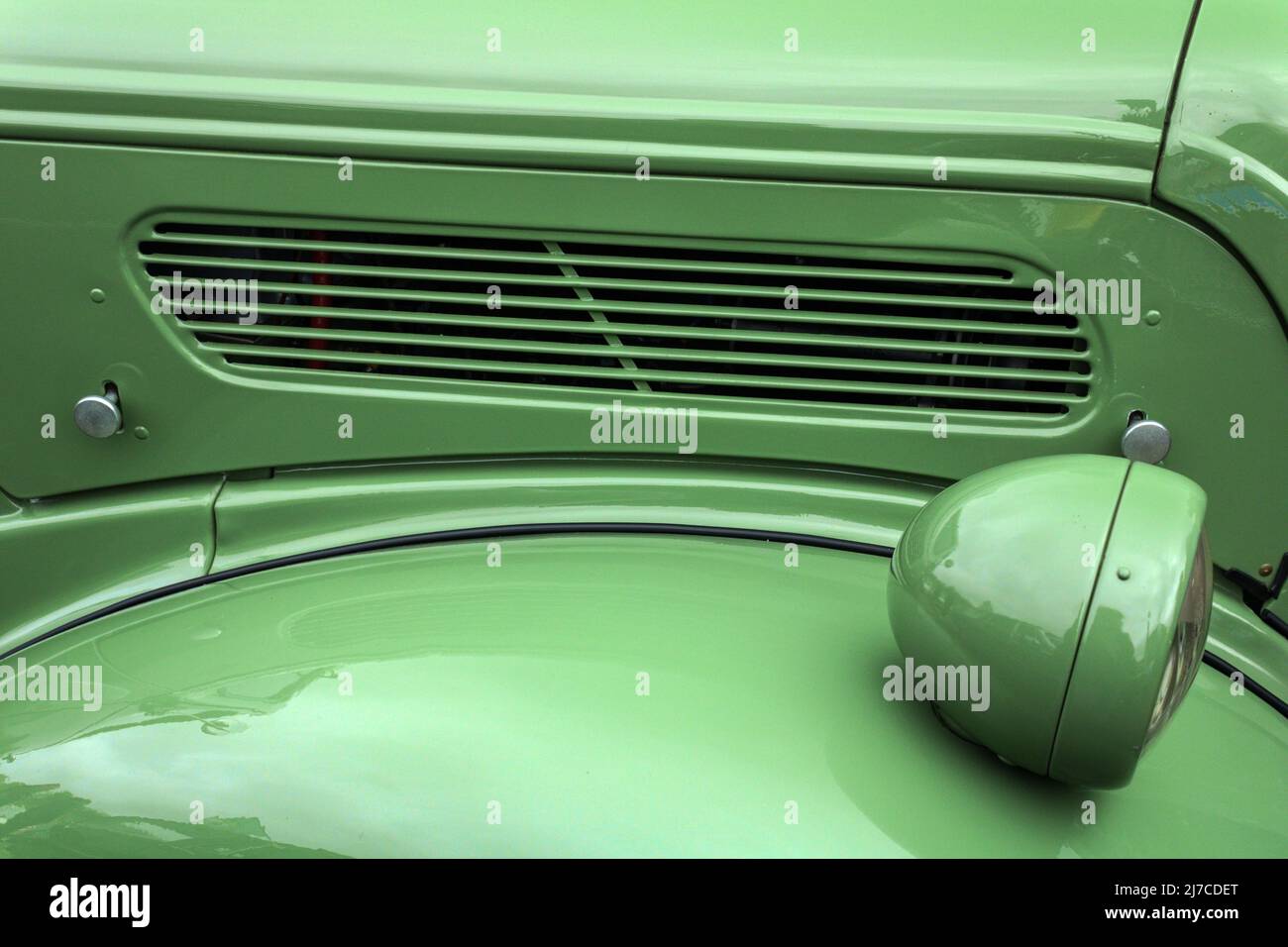 Ford Popular 103E. Elland Road Engine House Classic Car Show 2022 Stock ...