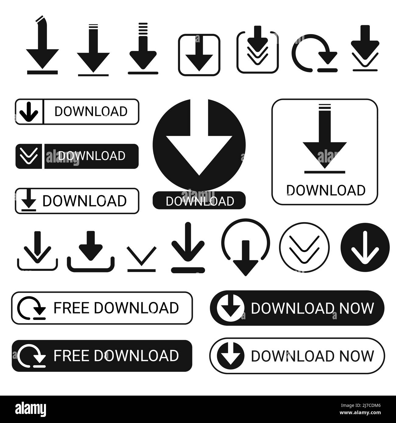 Loading arrows Stock Vector Images - Alamy