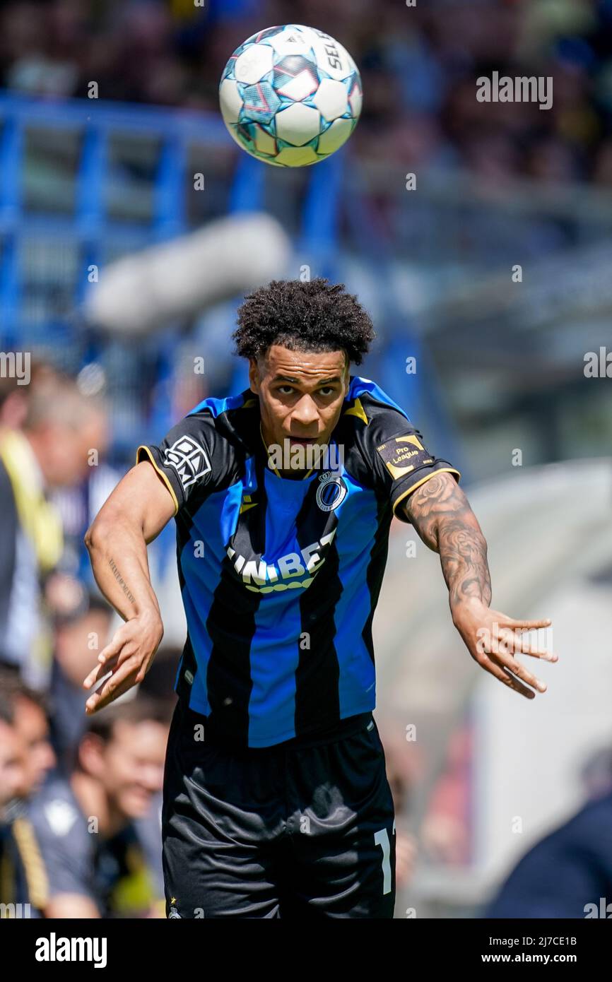 BRUSSELS, BELGIUM - MAY 8: Tajon Trevor Buchanan of Club Brugge during ...