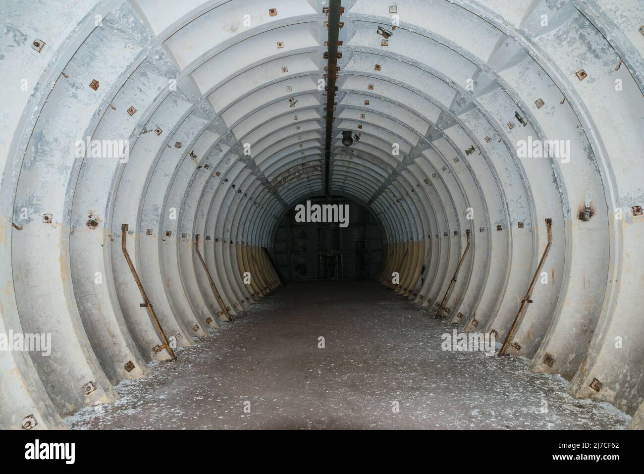 Cold War Soviet Union nuclear military base in Podborsko, Gmina Tychowo ...