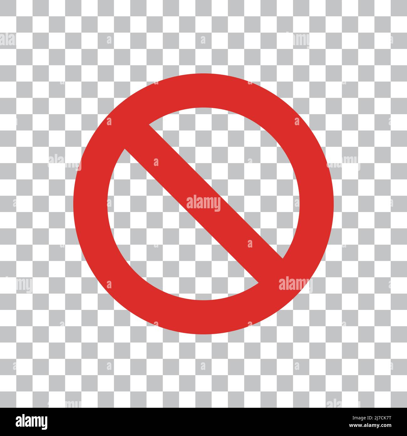 Stop sign icon isolated on transparent background. Editable vector ...