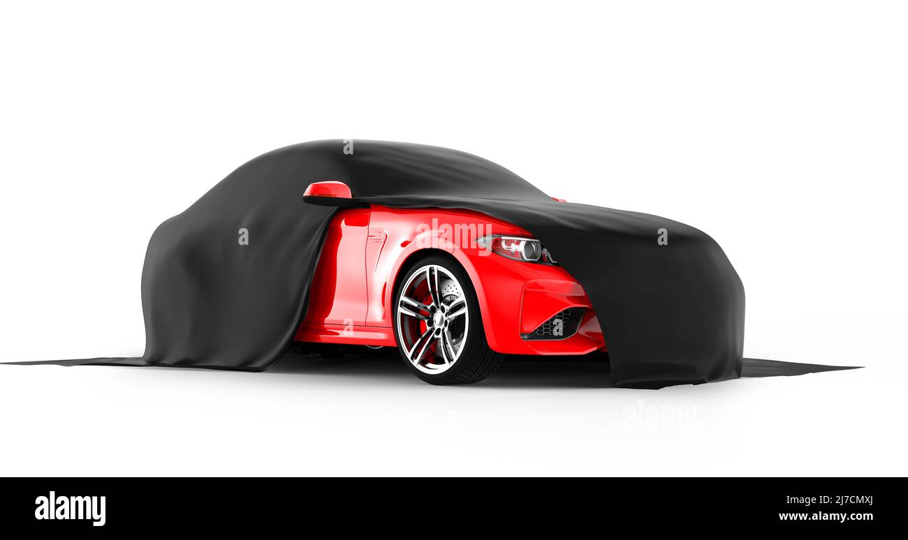 Red sports car Cut Out Stock Images & Pictures - Alamy