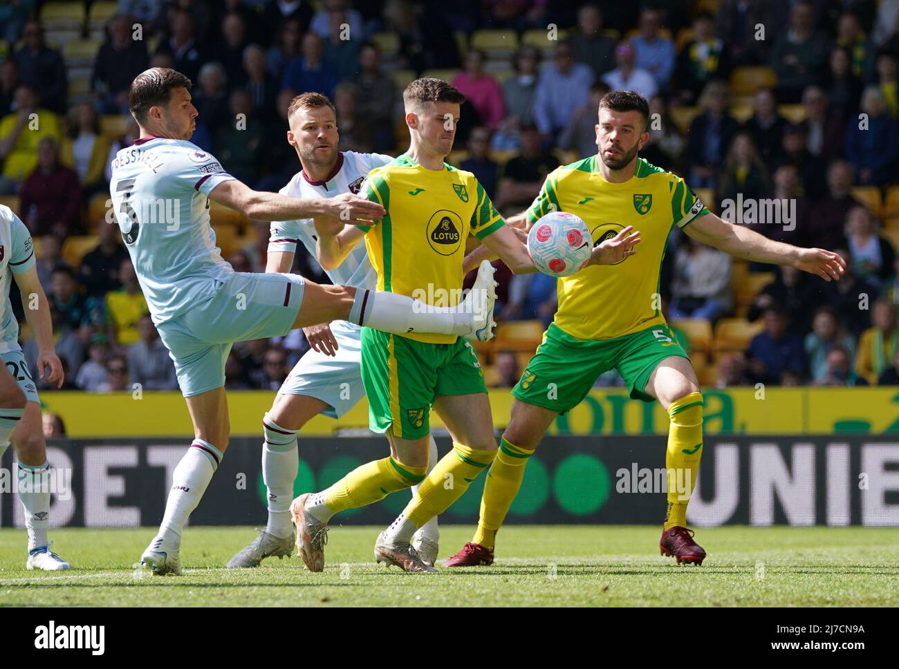 Norwich City's Sam Byram scores but the goal is ruled by VAR for ...